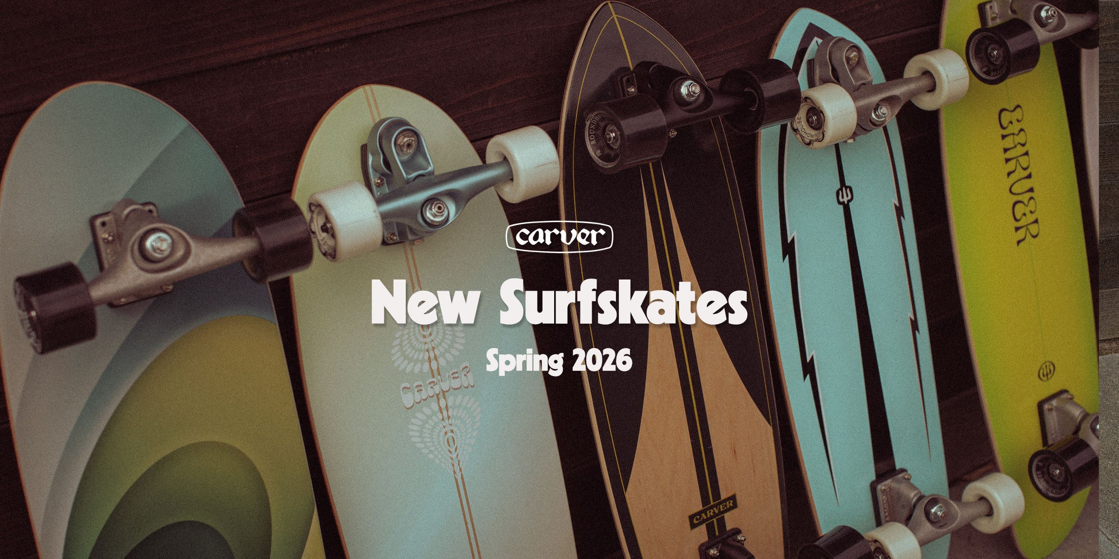 New Surfskates | Spring 2026 | Carver – Carver Skateboards