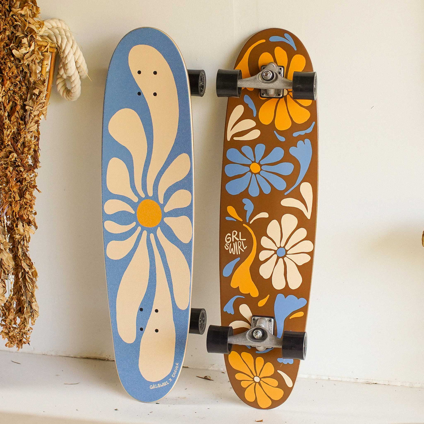 GRLSWIRL 38" Longswirl | Carver Surfskate Complete – Carver Skateboards